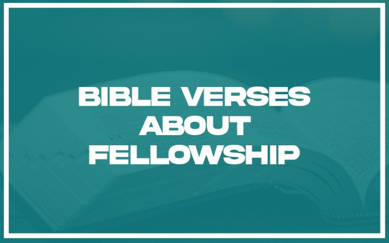 25+ Bible Verses about Fellowship (with Related Verses) - Christianity Path