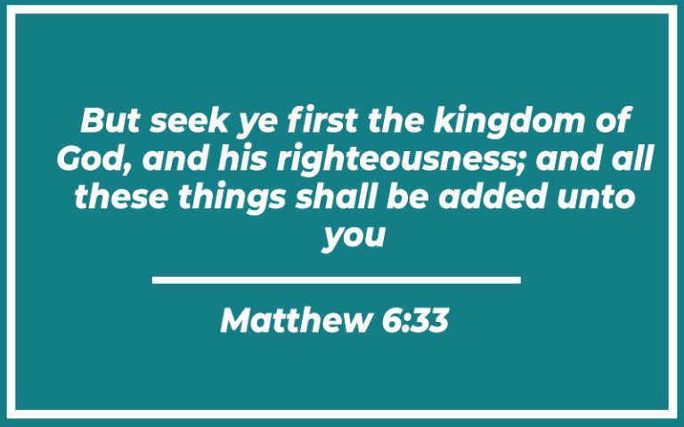 31 Bible Verses About Putting God First (with Related Verses ...
