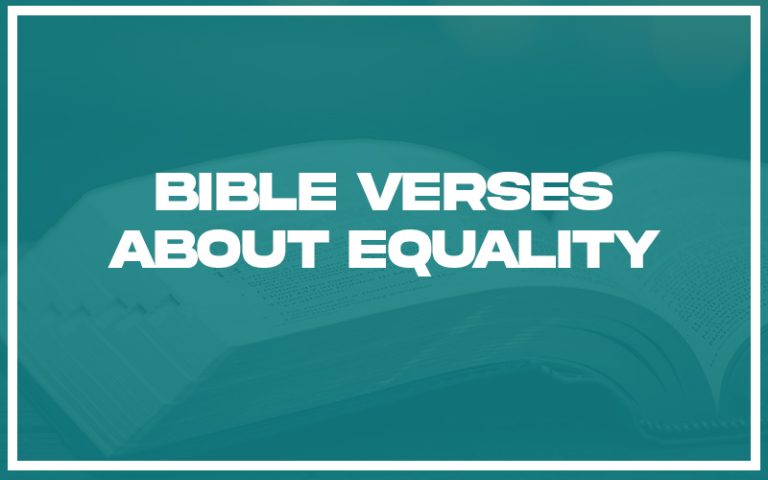 31+ Bible Verses about Equality (with Related Verses) - Christianity Path