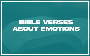 31+ Bible Verses about Emotions (with Related Verses) - Christianity Path