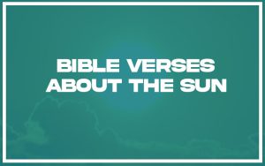 31+ Bible Verses about The Sun (with Related Verses) - Christianity Path