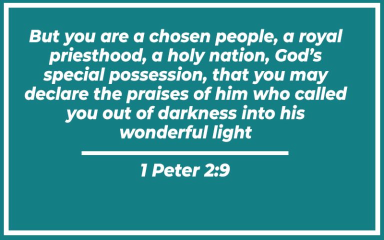 31 Bible Verses About Being Chosen (with Related Verses) - Christianity ...