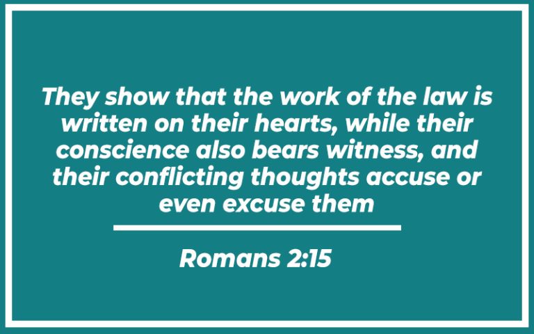 31+ Bible Verses About Conscience (with Related Verses) - Christianity Path