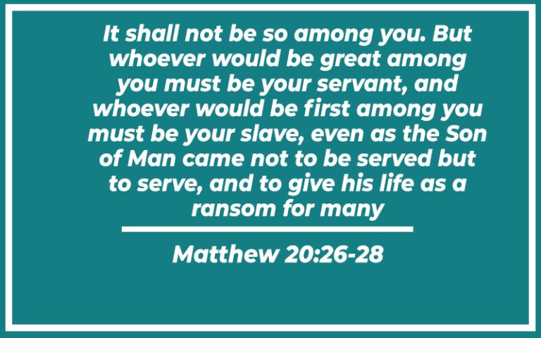 31 Bible Verses About Servant Leadership (with Related Verses ...