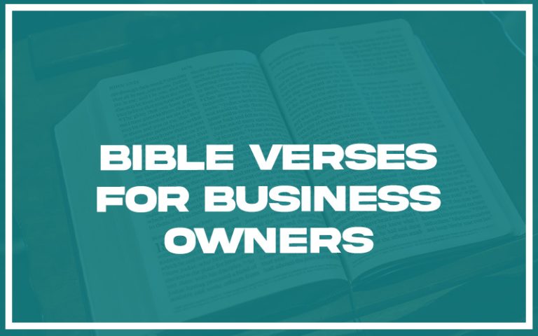 31 Bible Verses For Business Owners (with Related Verses) - Christianity Path