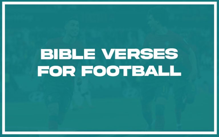 31 Bible Verses For Football (with Related Verses) - Christianity Path
