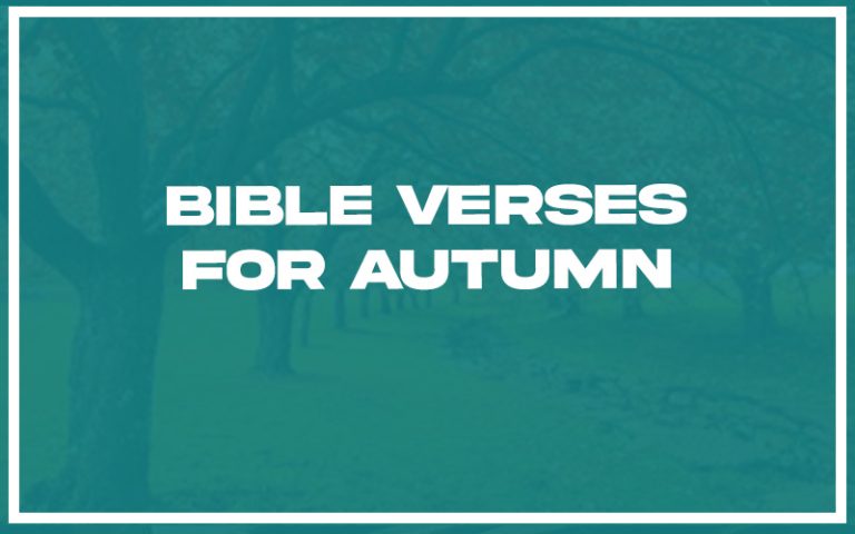 31 Bible Verses for Autumn (with Related Verses) - Christianity Path