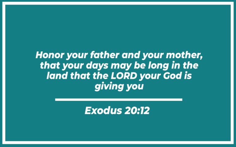 31 Bible Verses About Honoring Parents (with Related Verses ...