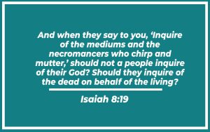 31 Bible Verses About Mediums (with Related Verses) - Christianity Path