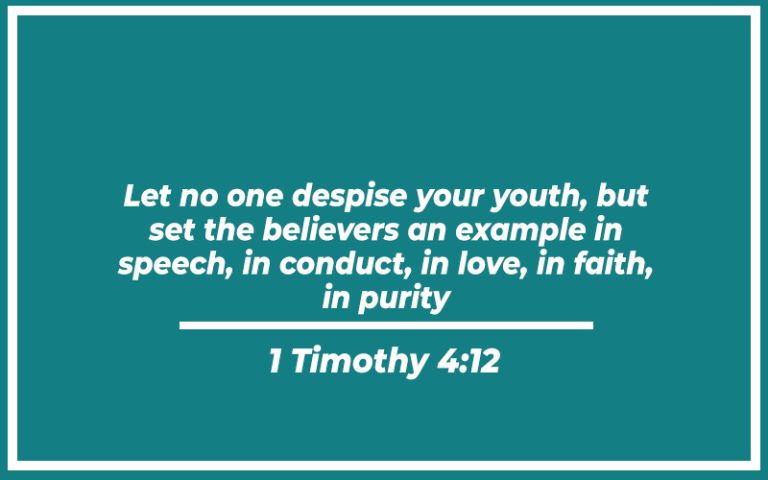31 Bible Verses About Being An Example (with Related Verses ...