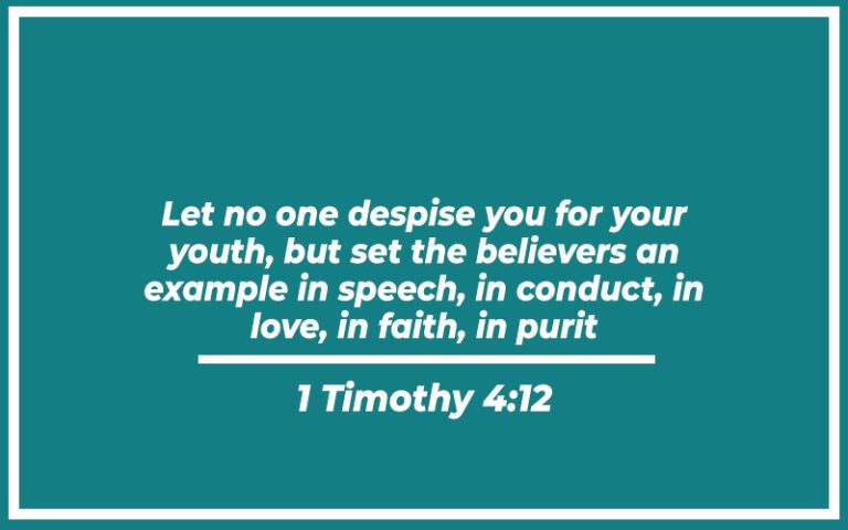 31 Bible Verses About Being An Example (with Related Verses ...