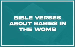 31 Bible Verses About Babies In the Womb (With Related Verses ...