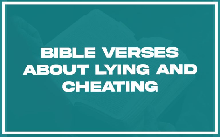 31 Bible Verses About Lying and Cheating (with Related Verses ...