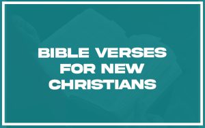 31 Bible Verses For New Christians (with Related Verses) - Christianity ...