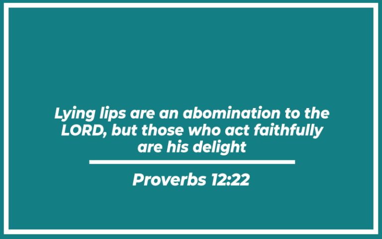 31 Bible Verses About Lying and Cheating (with Related Verses ...
