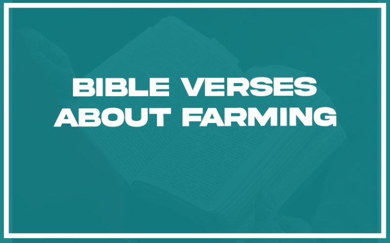 31 Bible Verses About Farming (with Related Verses) - Christianity Path