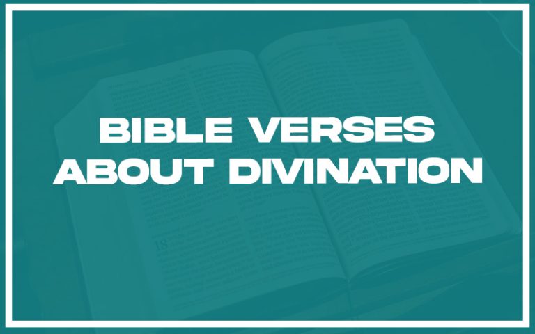 31 Bible Verses About Divination (with Related Verses) - Christianity Path