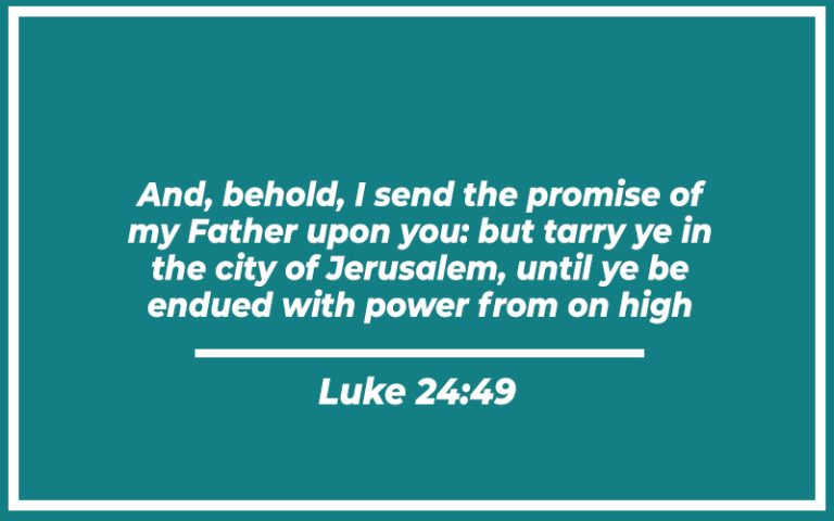 31 KJV Bible Verses About Receiving the Holy Ghost (with Related Verses ...